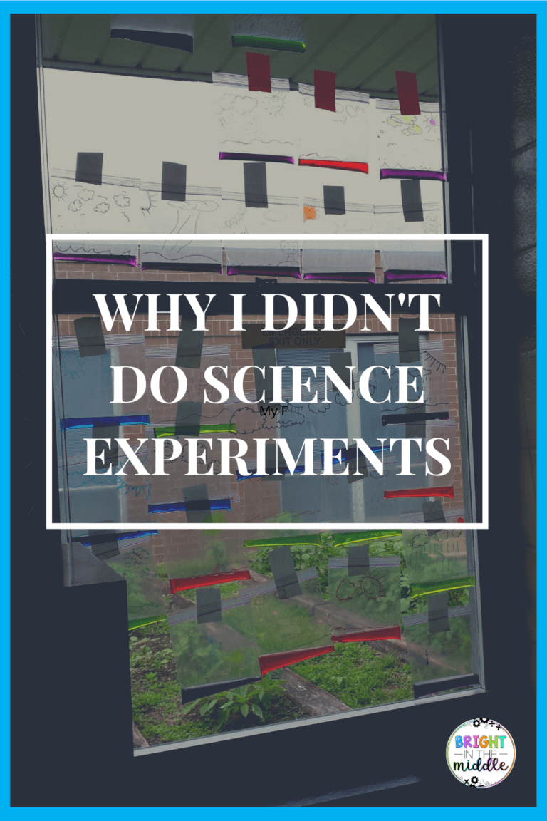 Why I Didn't Do Science Experiments the First Year of Teaching