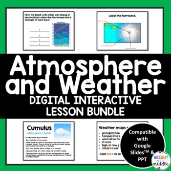 Layers Of The Atmosphere Interactive Lesson