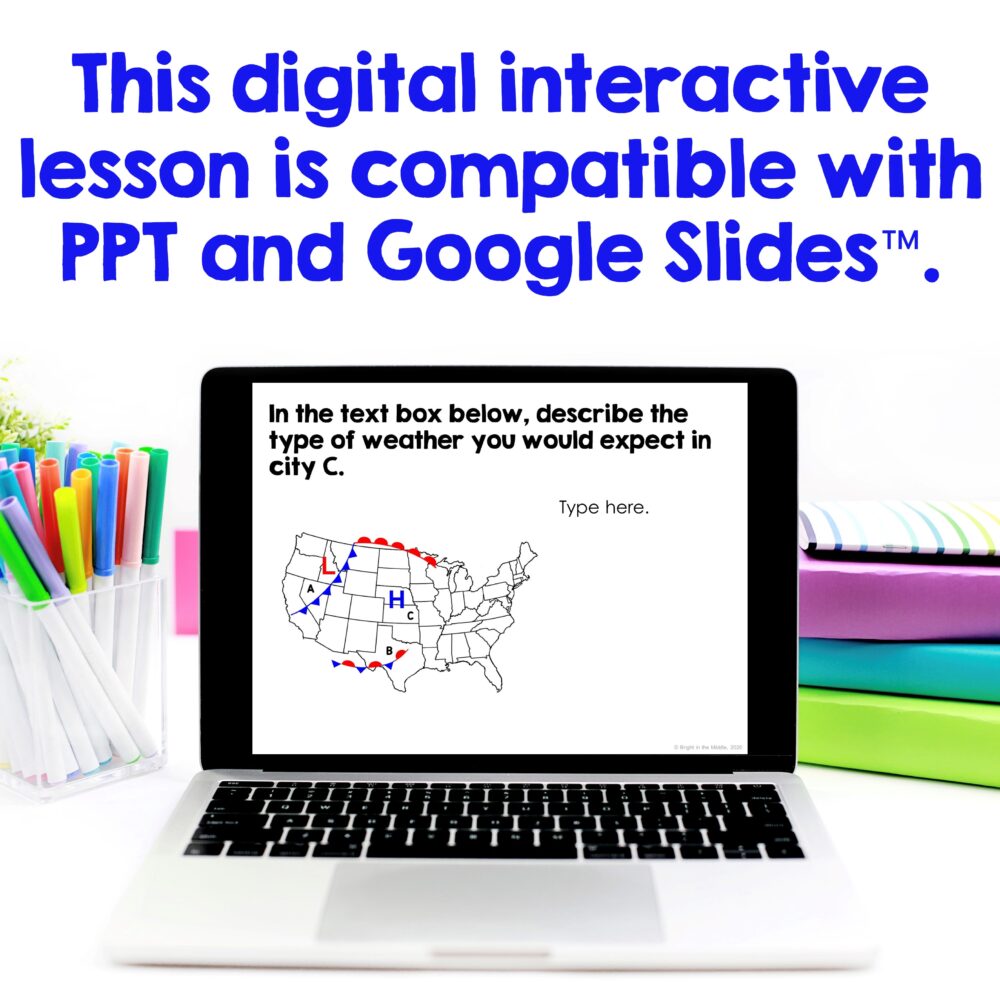 Air Masses and Fronts Lesson - Interactive - Bright in the Middle