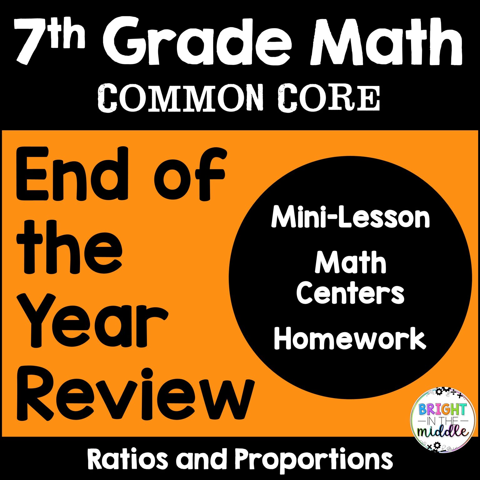 Ratios and Proportional Relationships - 7th Grade Math End of Year ...