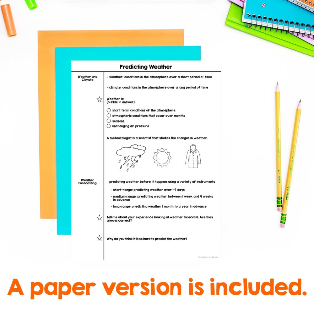 Predicting Weather and Weather Instruments - PRINT AND DIGITAL ...
