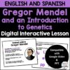 Gregor Mendel and an Intro to Genetics Digital Lesson - English and ...