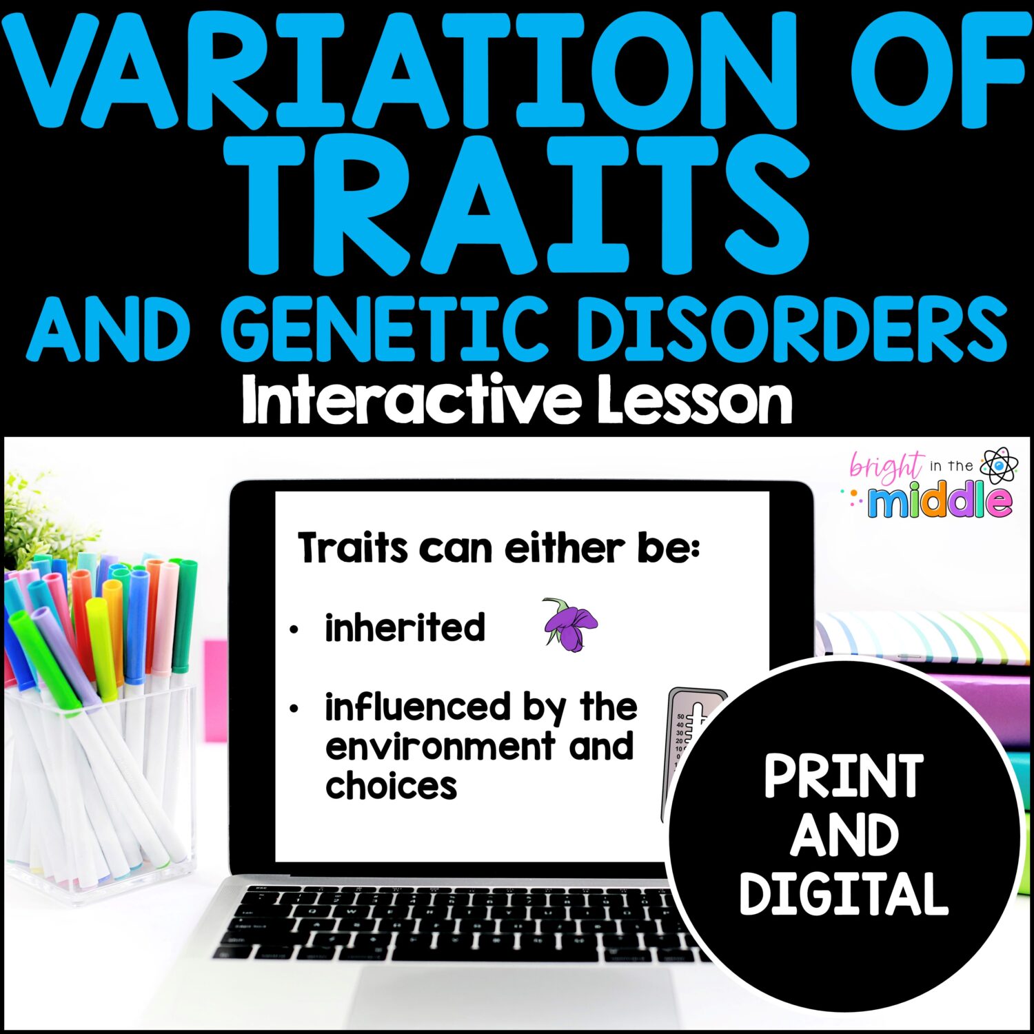 Variation of Traits and Genetic Disorders Interactive Lesson - Bright ...