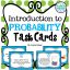 7th Grade Probability Task Cards (Introduction)