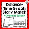 Christmas Edition: Distance-Time Graph Story Match: PRINT AND DIGITAL ...