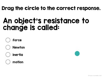 Forces and Motion Unit Interactive Lesson Bundle