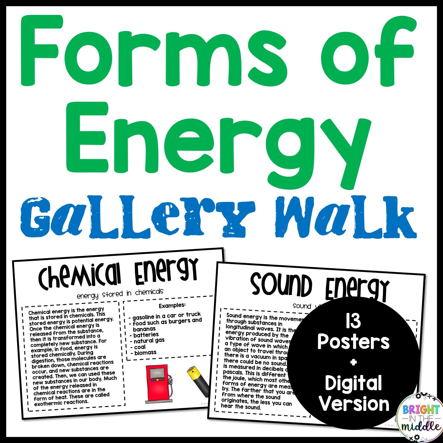 Forms of Energy Gallery Walk - Bright in the Middle