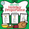 Christmas Math Activity - Bright in the Middle