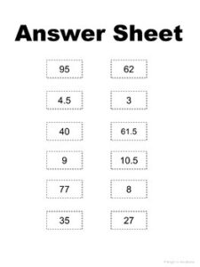 Interquartile Range (IQR) Worksheet - Engaging Cut-and-Glue - 7.SP.4, 6 ...