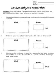 Motion Super Pack: Speed, Velocity, and Acceleration - Bright in the Middle