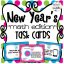 New Years 2027 Task Cards: Math Edition - PRINT AND DIGITAL