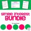 Simple Interest Bundle: 7.RP.3 - Bright in the Middle