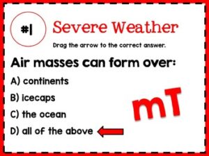Weather Activity Middle School (Severe Weather Task Cards) - PRINT AND ...