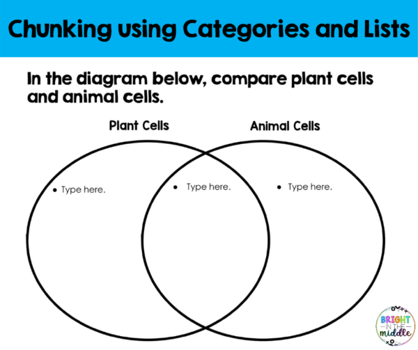 Chunking Memory Strategy in Middle School Science - Bright in the Middle