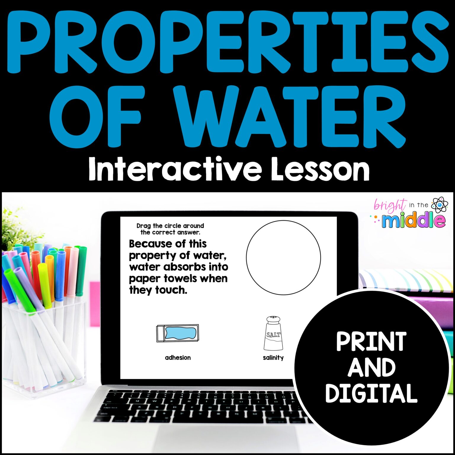 Properties of Water Lesson - Bright in the Middle