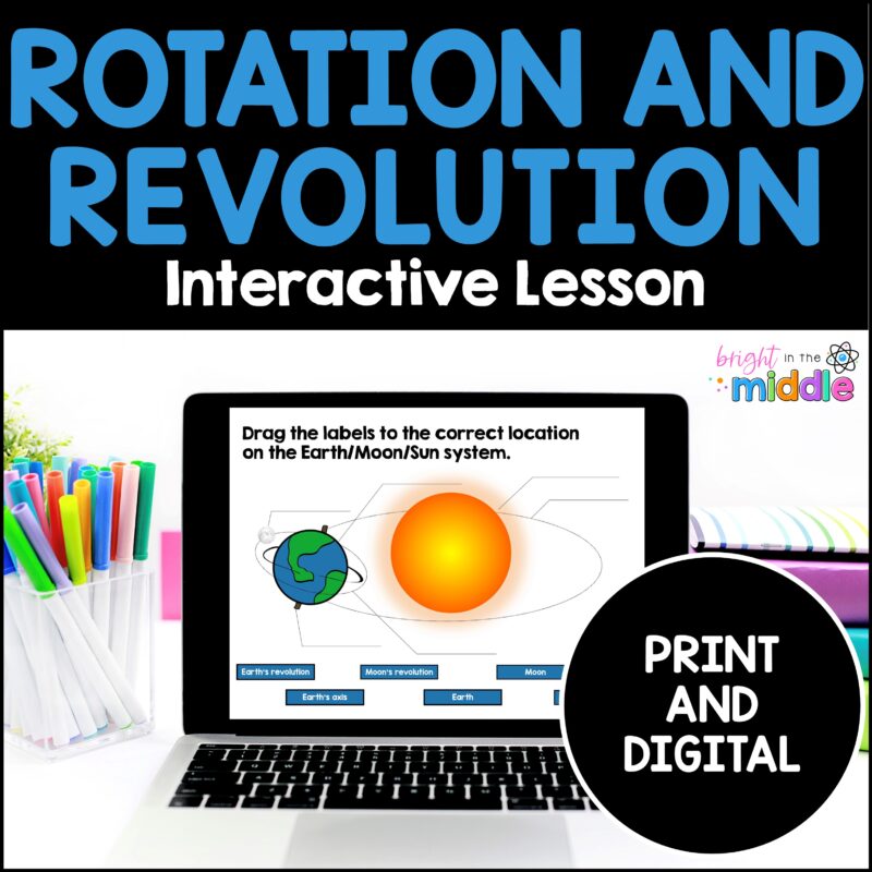 Rotation and Revolution Interactive Lesson - Bright in the Middle