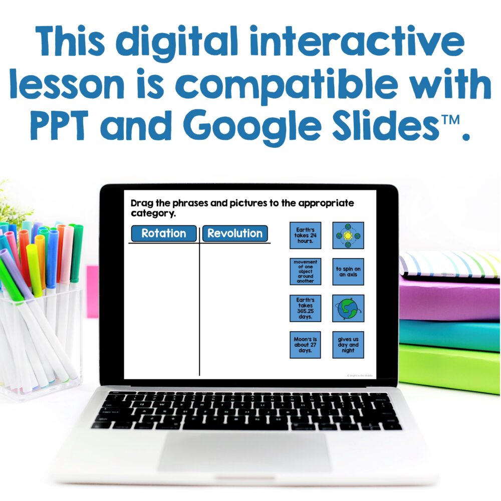 Rotation and Revolution Interactive Lesson - Bright in the Middle