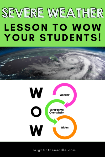 7 Fun WOW Factor Severe Weather Lesson Ideas that will Blow You Away!