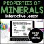 Properties of Minerals Interactive Lesson - Bright in the Middle