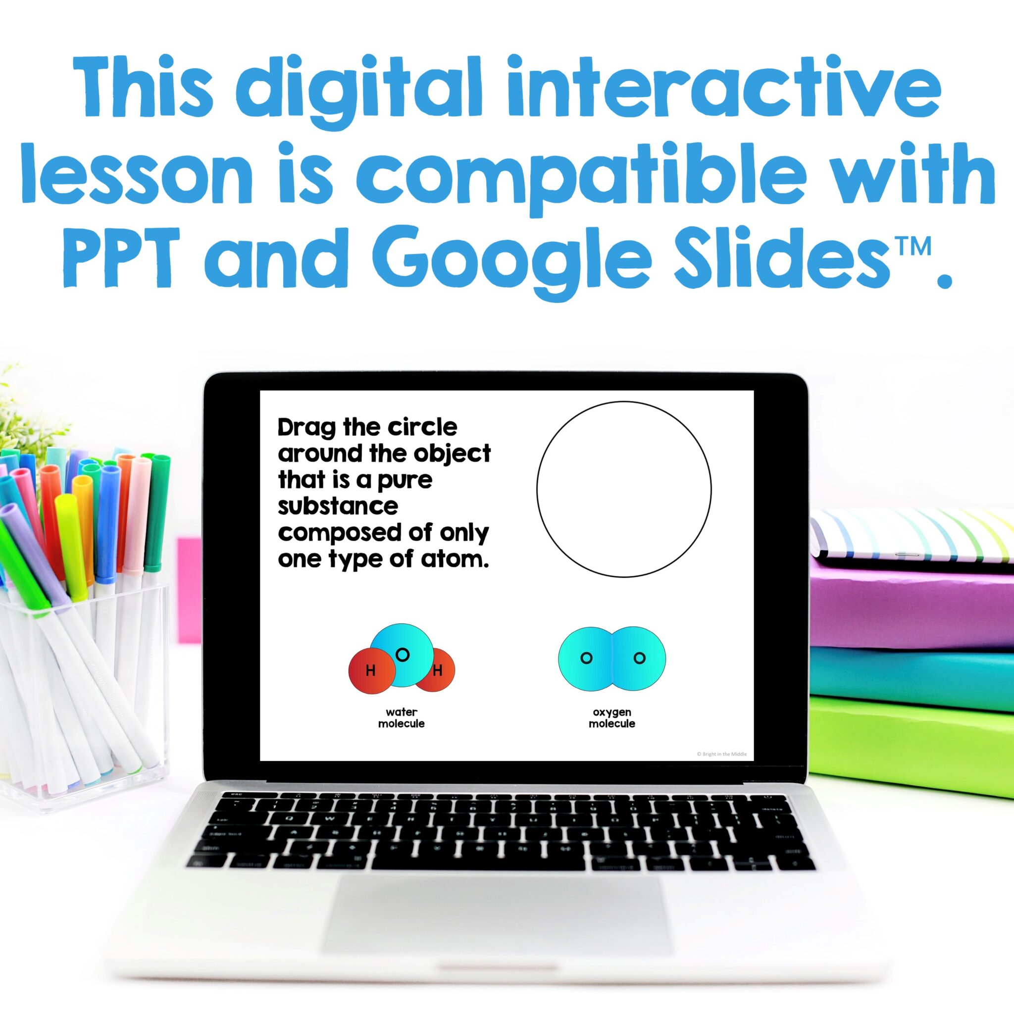 Intro to Atoms and Elements Interactive Lesson - Bright in the Middle