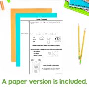 Phase Changes Matter Interactive Lesson - Bright in the Middle
