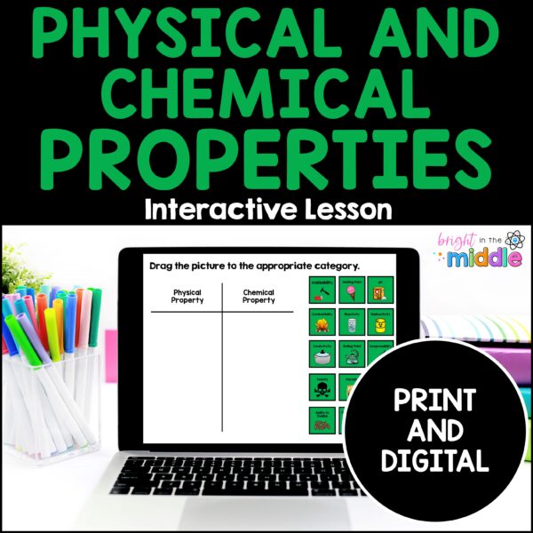 Properties of Matter Lesson - Interactive - Bright in the Middle
