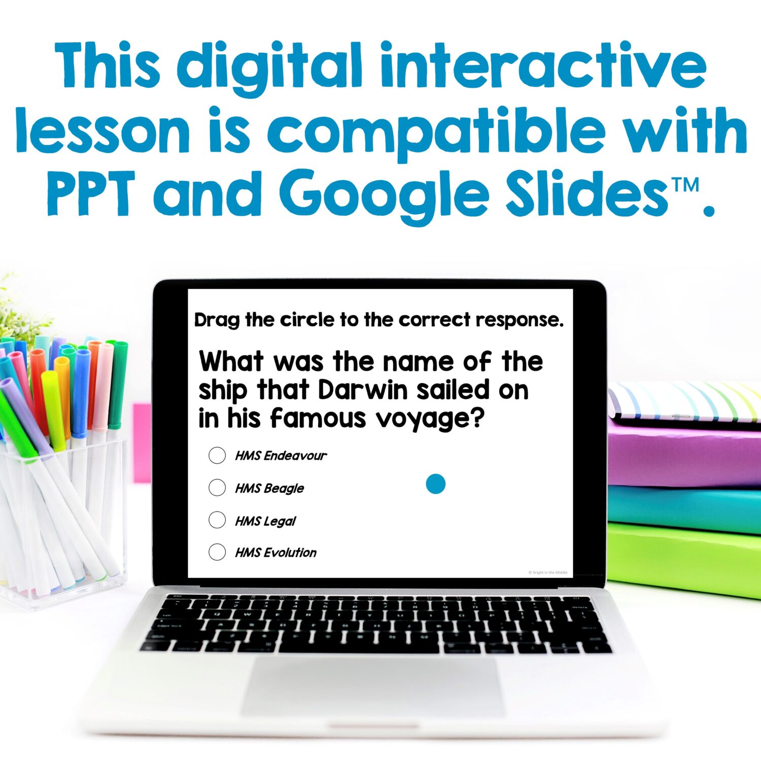 Charles Darwin Lesson - Bright in the Middle