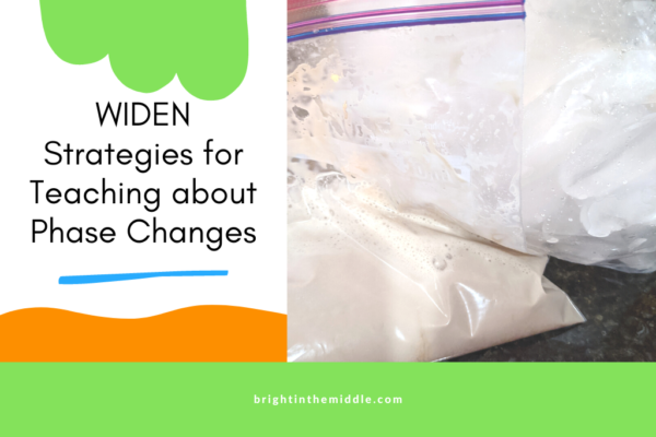 7 Phase Change Activities to Bring the WOW Factor - Bright in the Middle