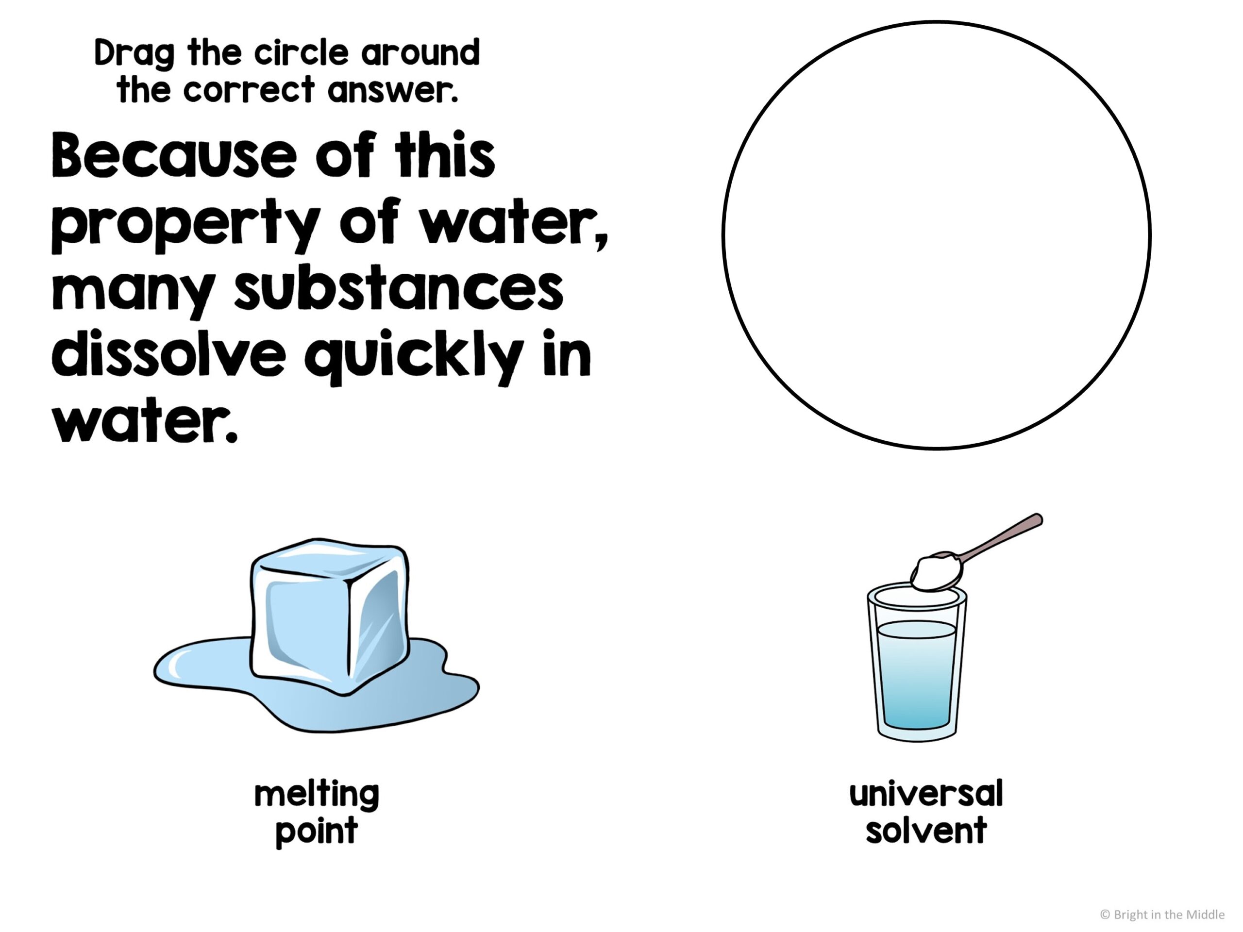 Hydrosphere Lesson Bundle - Interactive - Bright in the Middle