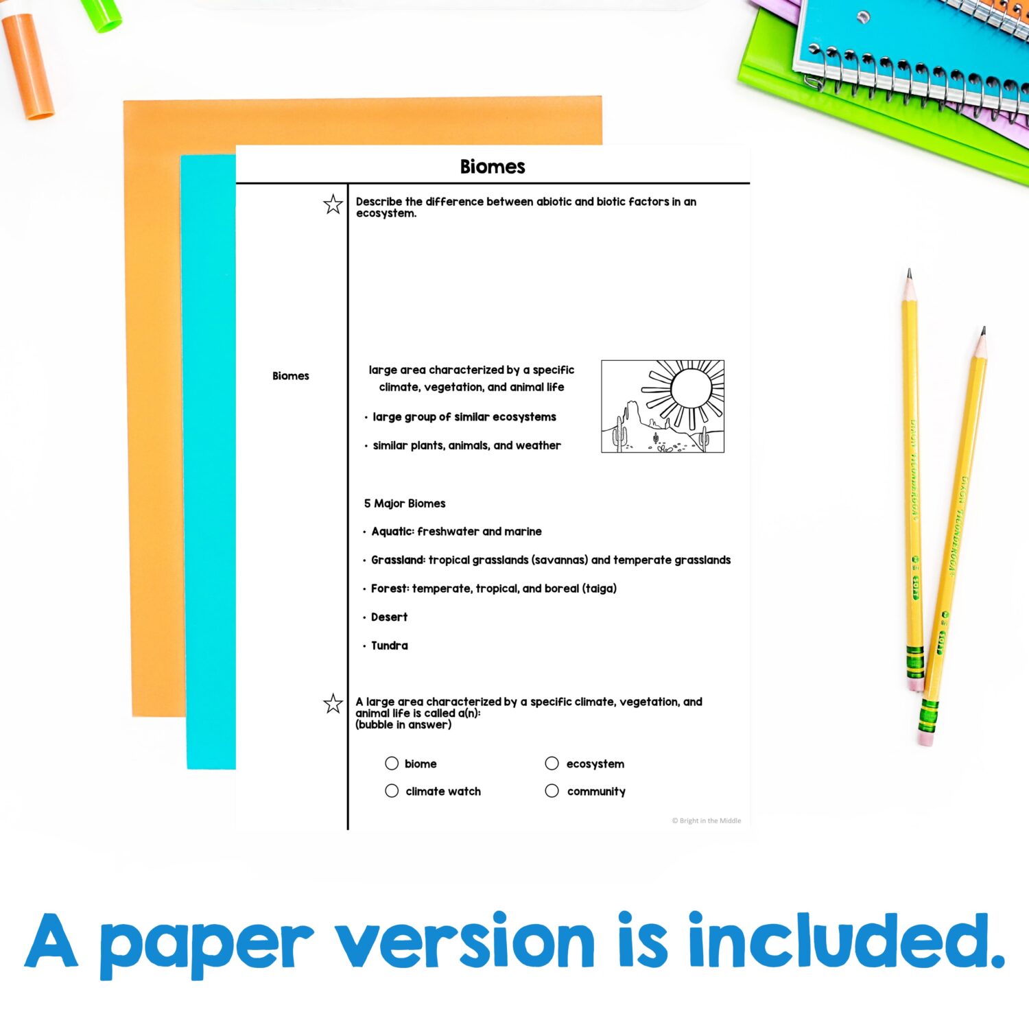 Biomes of the World Interactive Lesson - Bright in the Middle