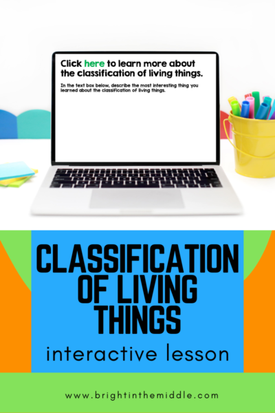 7 WOW Ideas to Teach Taxonomy Classification of Living Things - Bright ...