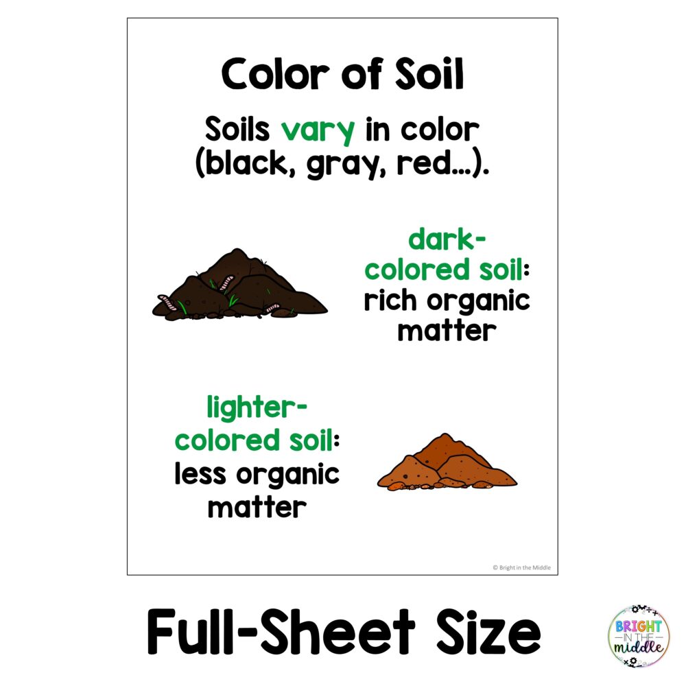 Earth Systems and Interactions Anchor Charts - Bright in the Middle