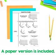 Speed-Time Graphs Lesson - Interactive - Bright in the Middle