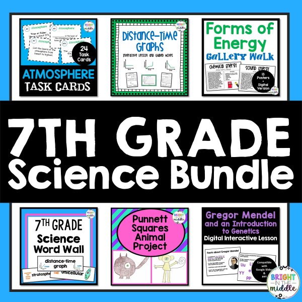 Teaching NC 7th Grade Science Standards - Bright in the Middle