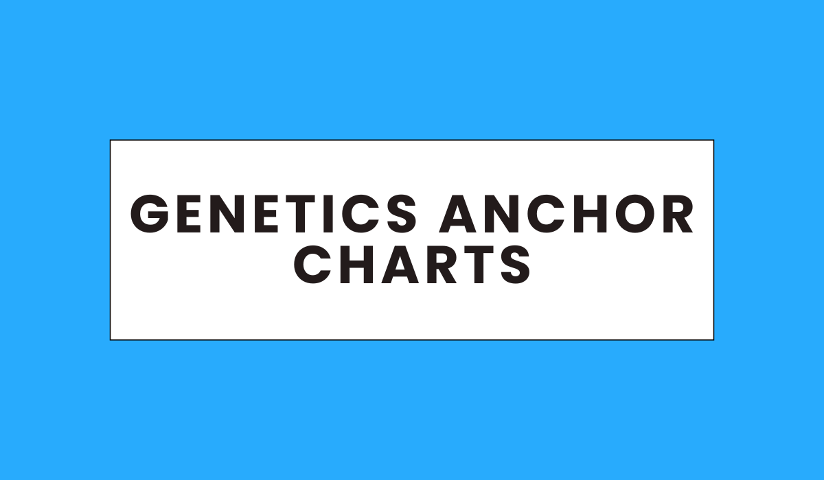 Genetics Anchor Charts - Bright in the Middle