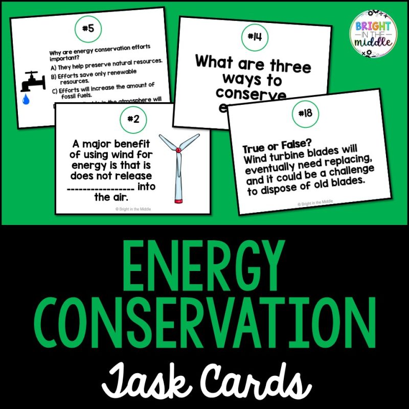Energy Conservation Activity - Natural Resources - Conservation and ...